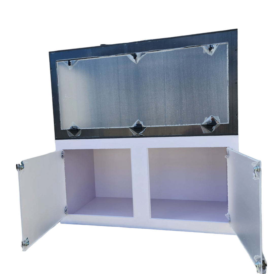 4x2x2 Various Doors and Divided PVC Enclosures – FirstStrike Reptile ...