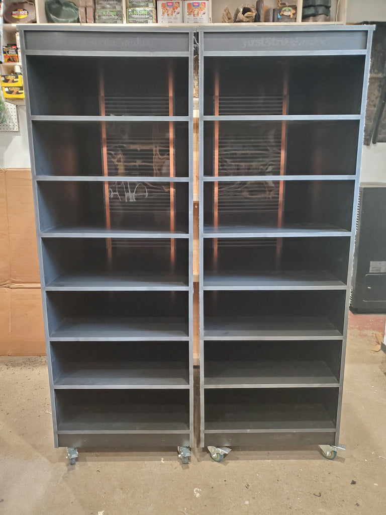 7 bin 28qt Adult Snake Rack – FirstStrike Reptile Supplies