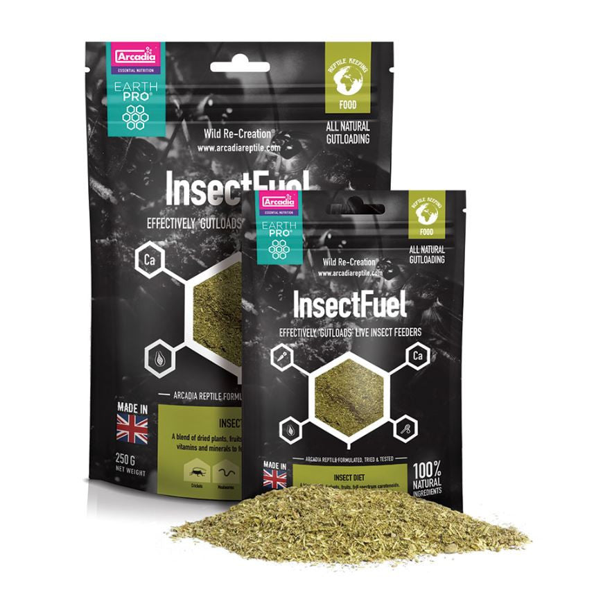 InsectFuel Arcadia 250 grams – FirstStrike Reptile Supplies